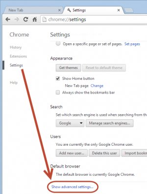 How To Reset the Browser Settings