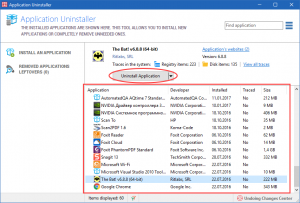 Removing Unnecessary Programs and Their Residues (Traces)