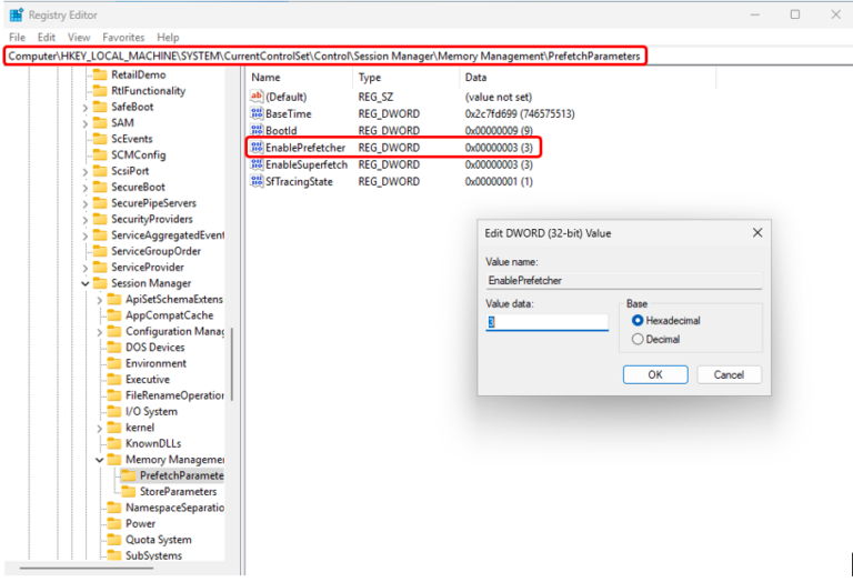 What is Prefetching in Windows?