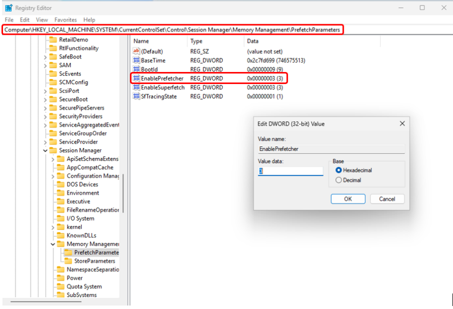 What is Prefetching in Windows?