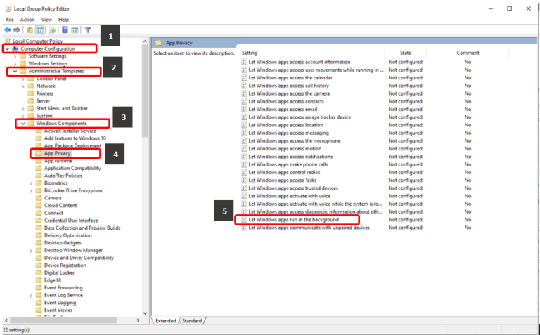 How to disable background apps in Windows 11 and 10